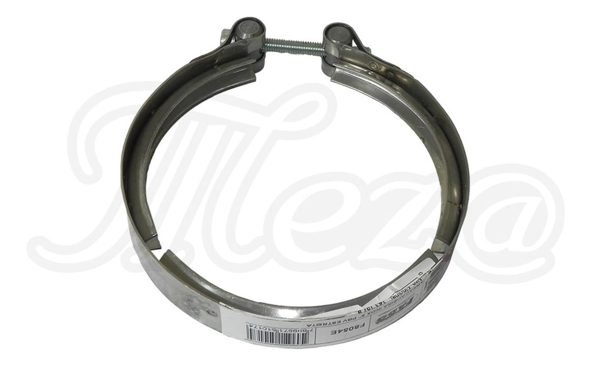 Abracadeira catalizador sc s-4/5 euro 3/5 (5 polegadas com canaleta ...